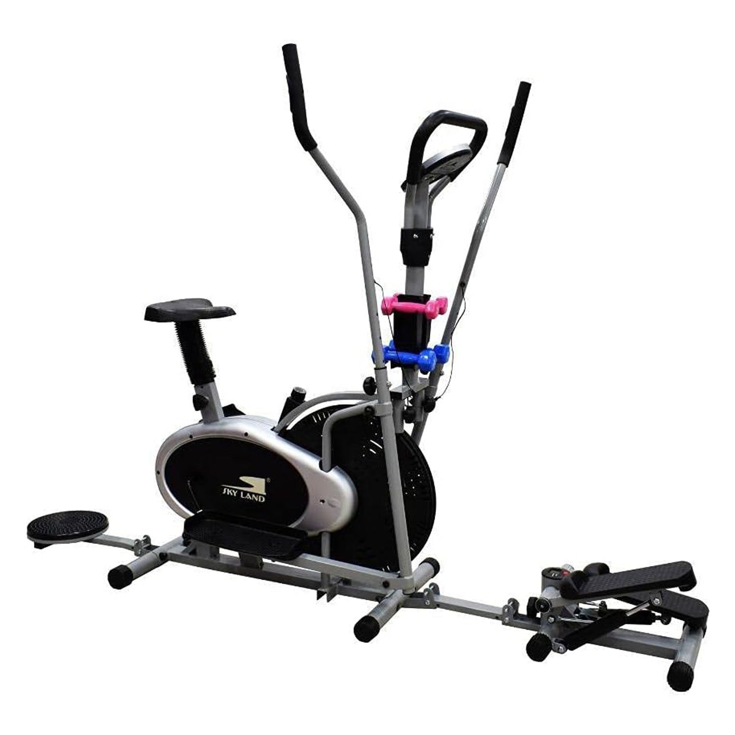 5-in-1 Orbitrek Exercise Bike | Elliptical Cycle with Stepper, Twister ...