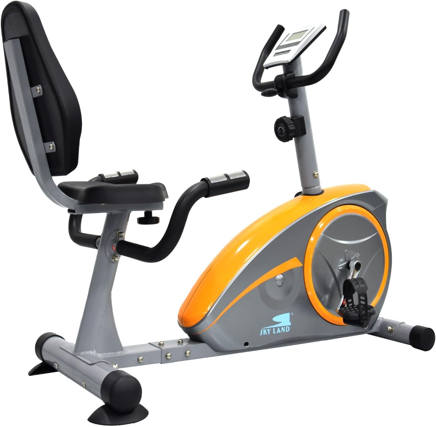 Recumbent Exercise Bike With Digital Monitor - EM-1536 For Indoor Cycl ...