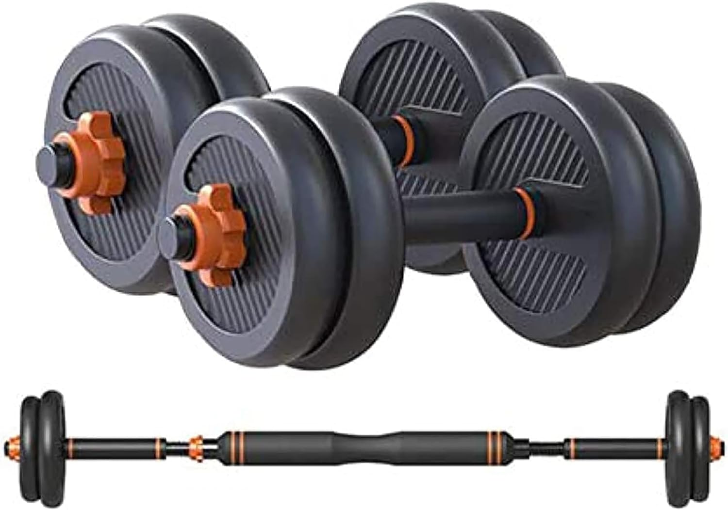 Enviromental Adjustable Dumbbell and Barbell Set/Strength Training for ...